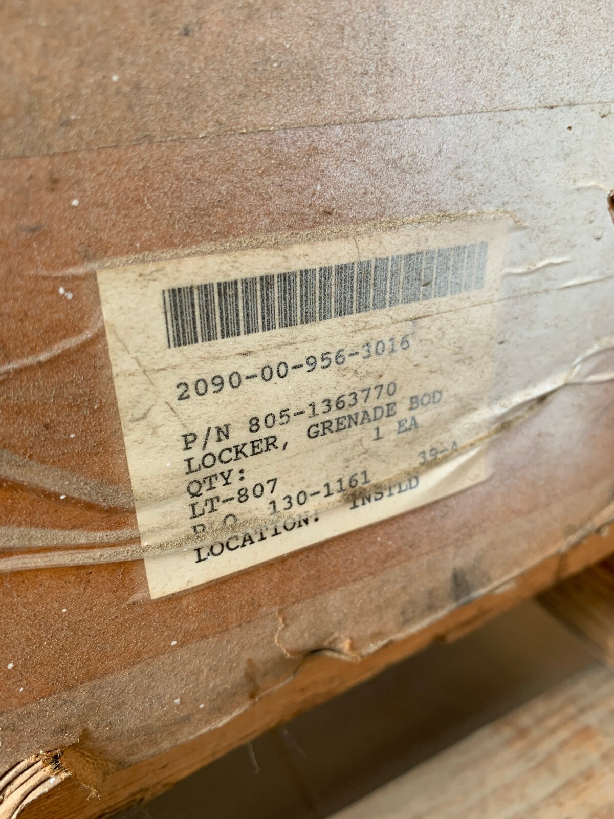 MILITARY LOCKER, GRENADE | eBay