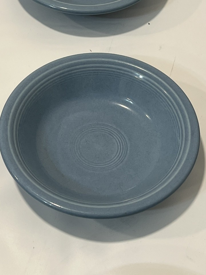 Fiesta Homer Laughlin Periwinkle Blue Berry/Sauce Bowls -set Of 12 ...