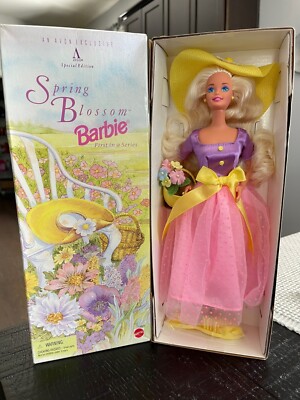 SPRING BLOSSOM BARBIE ~ SPECIAL EDITION ~ AVON EXCLUSIVE ~ 1ST IN ...