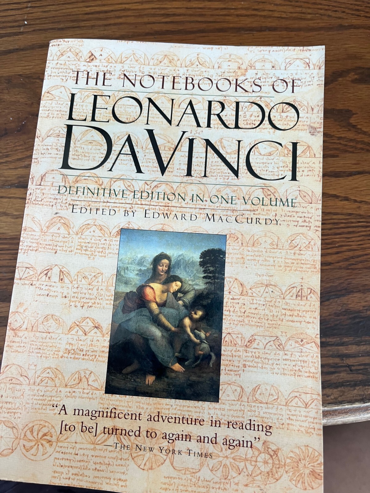 The Notebooks of Leonardo da Vinci by Edward MacCurdy (Trade Paperback ...