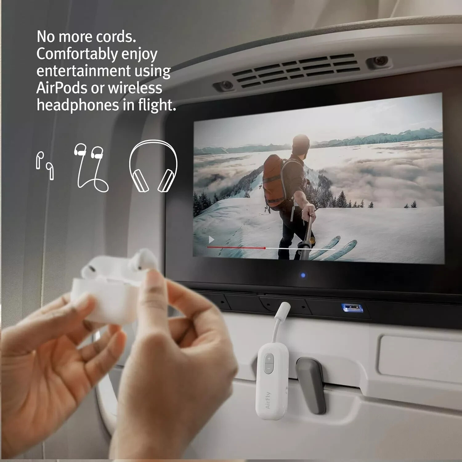 [OPEN BOX] TwelveSouth AIRFLY SE Wireless Headphone Adapter AIR FLY S.E ...