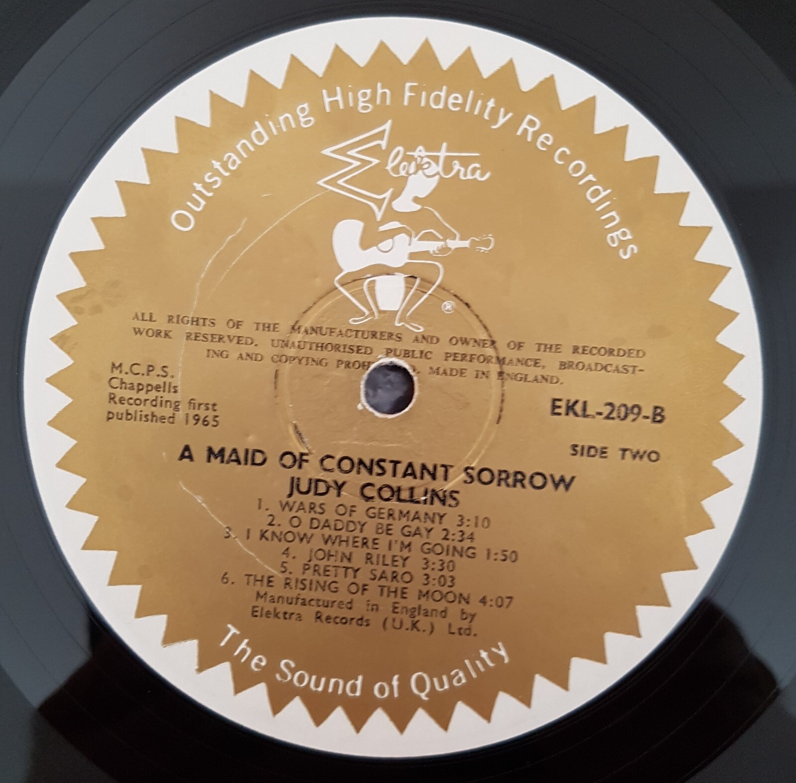 Judy Collins A Maid Of Constant Sorrow UK 1965 vinyl lp 33 record | eBay