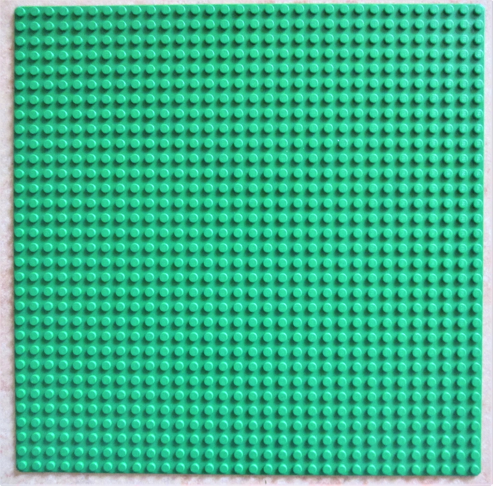 Lego 1 Green 32x32 flat base plate platform 10x10 inch Rounded corners ...