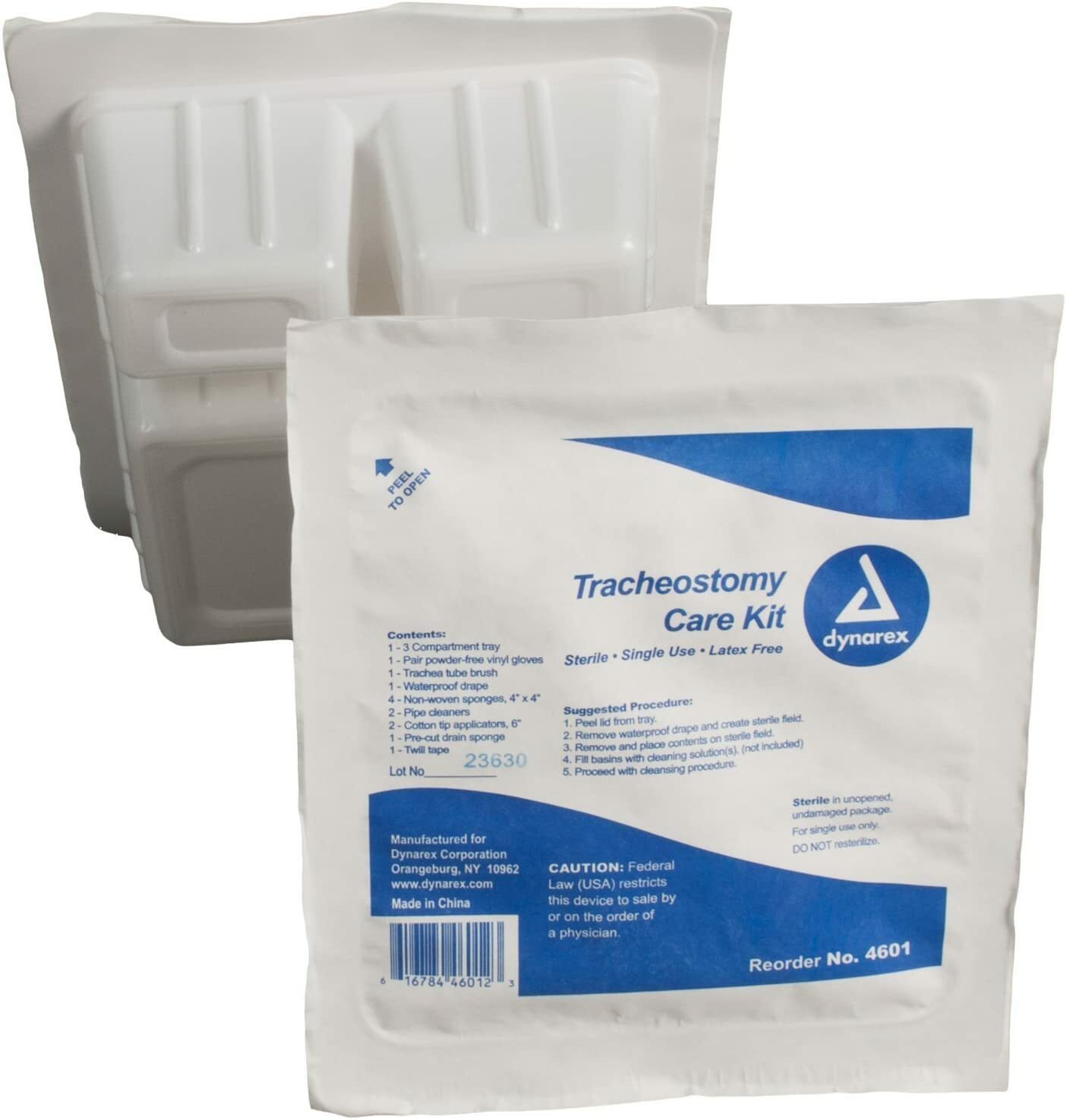 Sterile Tracheostomy Kits are Complete Tracheostomy Care Kit 35001, 20 ...
