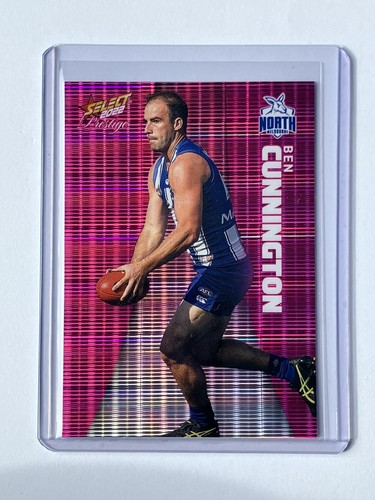 2022 AFL SELECT PRESTIGE PINK PARALLEL BEN CUNNINGHAM NORTH MELBOURNE ...
