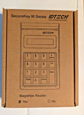 IDTECH Secure Key Card Reader M1 series w/ Magstripe Reader | eBay