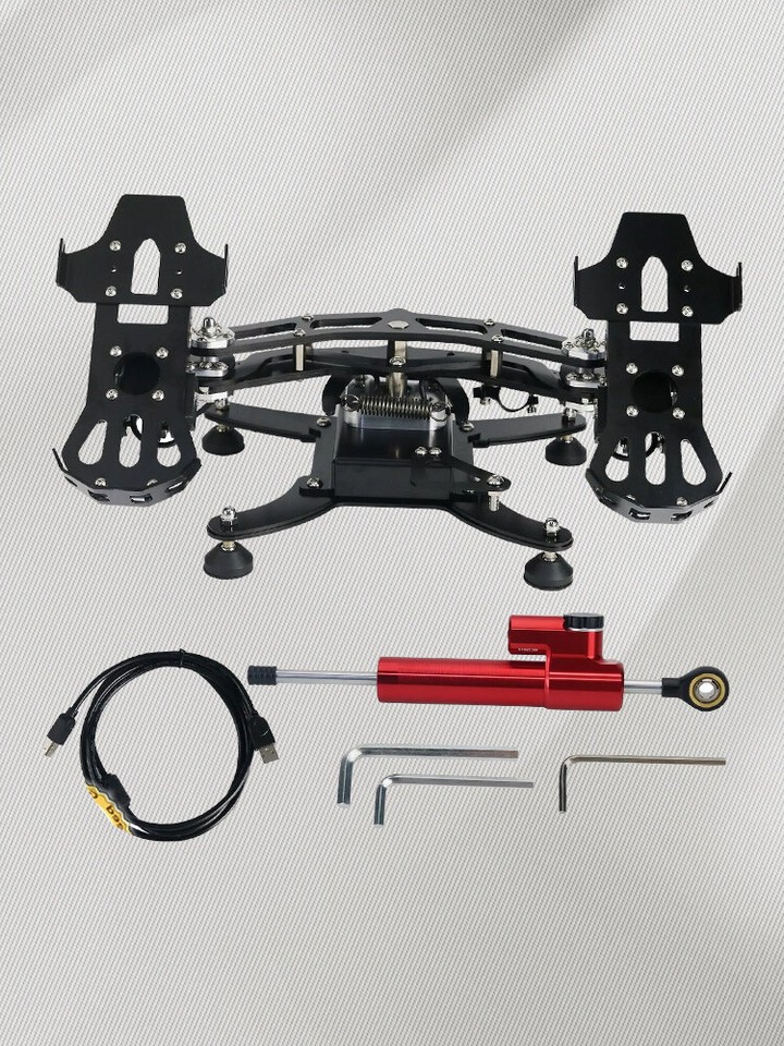 SN-2 SIM Flight Rudder Pedals Flight SIM Pedals (Damper Version) Hall ...