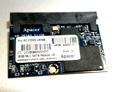 HP Apacer 16GB MLC SATA Module 689057-001 720047-001 | eBay