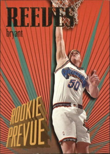 1995-96 SkyBox #RP5 Bryant Reeves Rookie Card- NBA- NM/FREE ship! CHEAP ...
