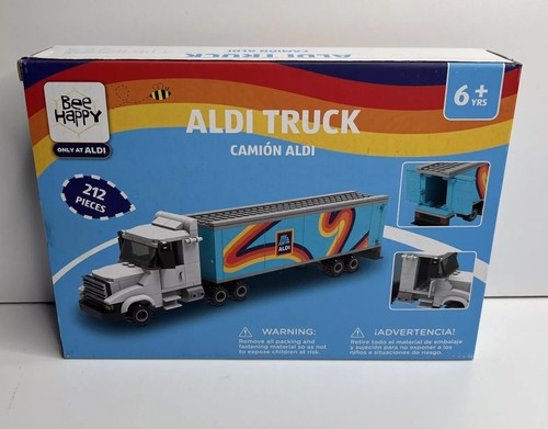 ALDI Truck Building Block Set - Bee Happy Limited Ed 2024 212 Pieces ...