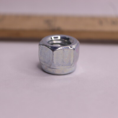 (50-Pk) Hex Lock Nut SAE Grade 2 Steel 3/8"-16 NIN-6 | eBay