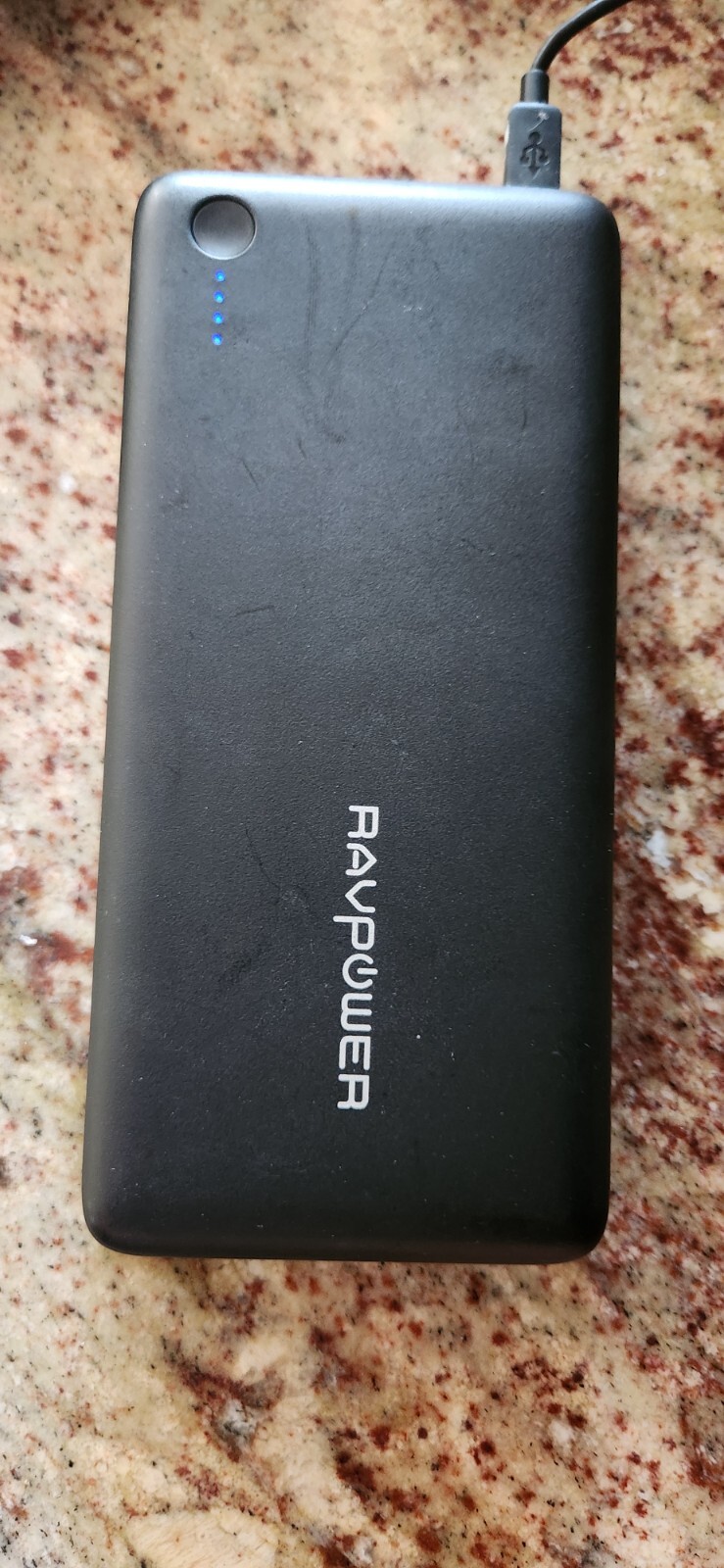 RAVPower 26800mAh 3-Port power bank Portable Charger Battery Pack-Black ...