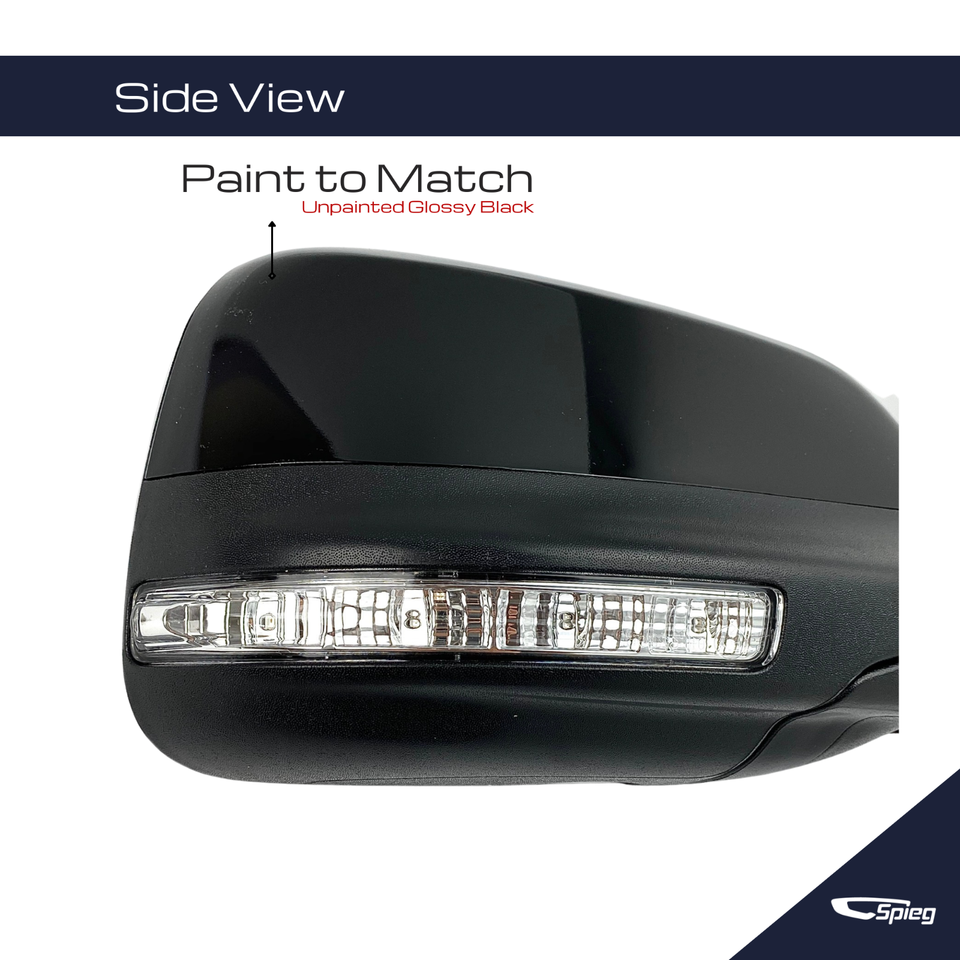 Side Mirror for 16-19 FORD Explorer w/ Power Heated Puddle Light ...