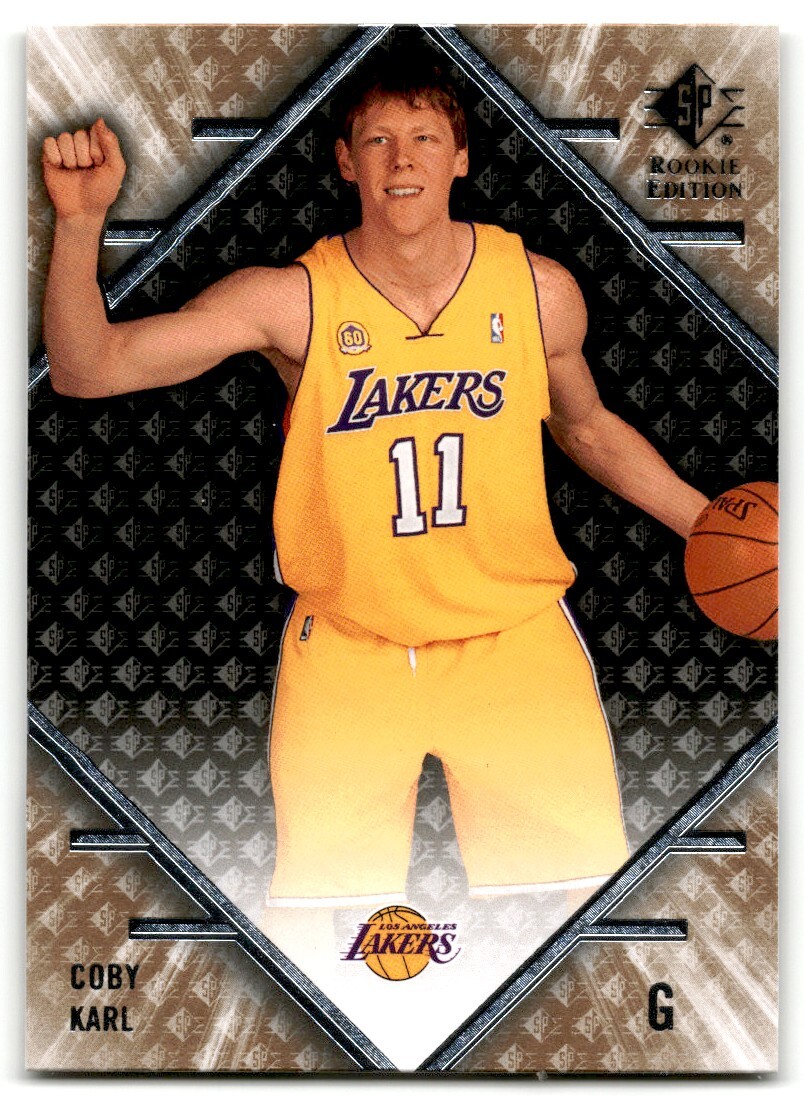 2007-08 Upper Deck Ultimate Collection Coby Karl Rookie Los Angeles ...