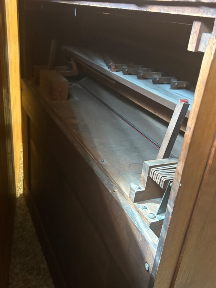 Antique Ornately Carved Wood Pump Parlor Organ with Stool | eBay