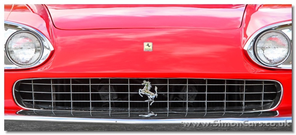 Ferrari Rectangular Genuine Hood Bonnet Resin Sticker Decal Emblem ...