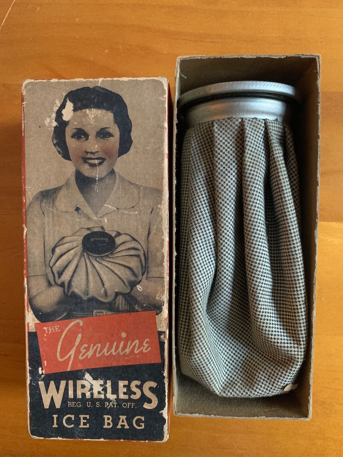 VINTAGE GENUINE WIRELESS ICE BAG W/ ORIGINAL BOX. New | eBay