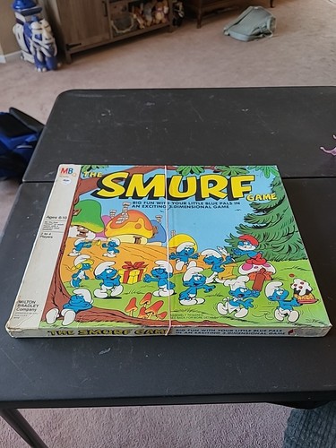 Vintage The Smurf Board Game 1981 Milton Bradley No. 4113 | eBay