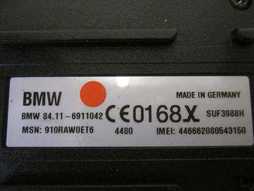 84116911042 Unite Check Control Bmw Serie 3 Touring (E46)(1999->) 2.0 ...