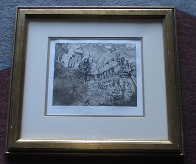CHARLES BRAGG "Ready CB" Hand Signed Etching, Artist Proof | eBay