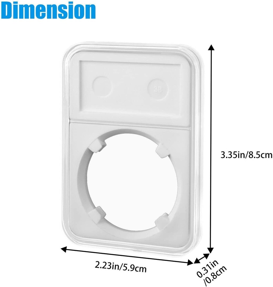 100x 30MM Coin Slab Graded Display Holder Storage Case For JFK HALF ...