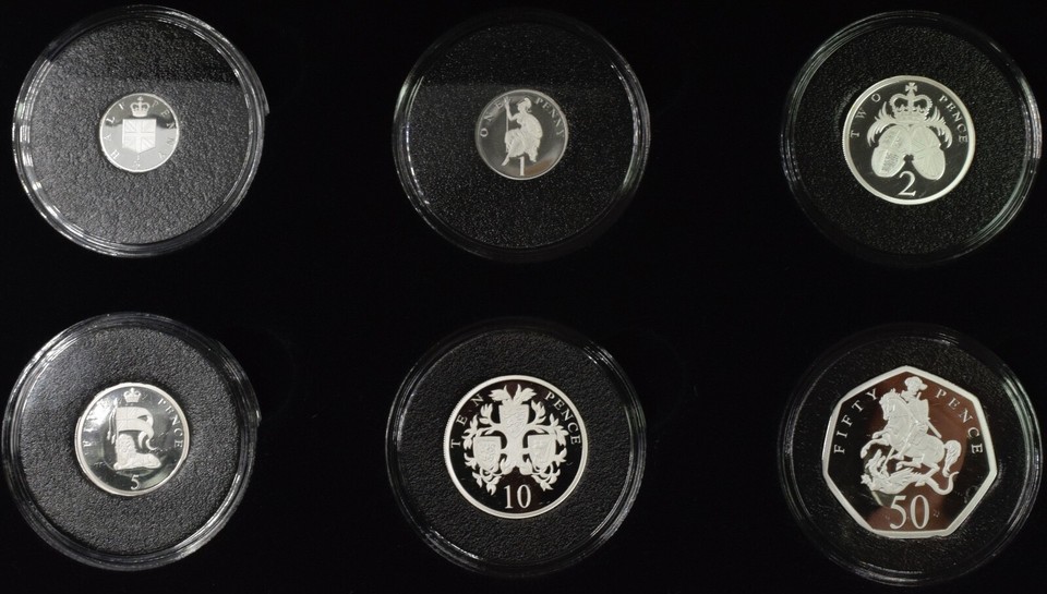 2021 50th Anniversary Decimalisation Silver Proof Coin Collection BOX ...