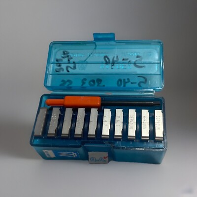 Vardex 3ER 40UN | NEW Carbide Threading Inserts | 51784 | Grade VM7 (10 ...