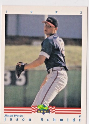 Jason Schmidt Macon Braves Pitcher 1992 Classic Best Card # 260 Near ...