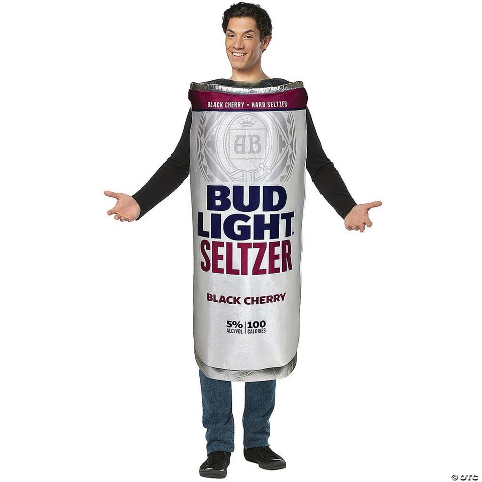 Bud Light Beer Black Cherry Seltzer Costume Adult Alcohol Liquor ...