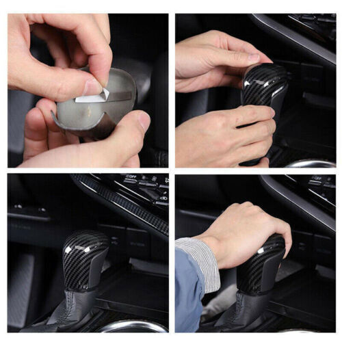 Carbon Fiber Gear Shift Knob Lever 1PC For Toyota Camry 2018-2023 ...