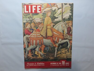 Life Magazine December 24 1945 Procession To Bethlehem TB | eBay
