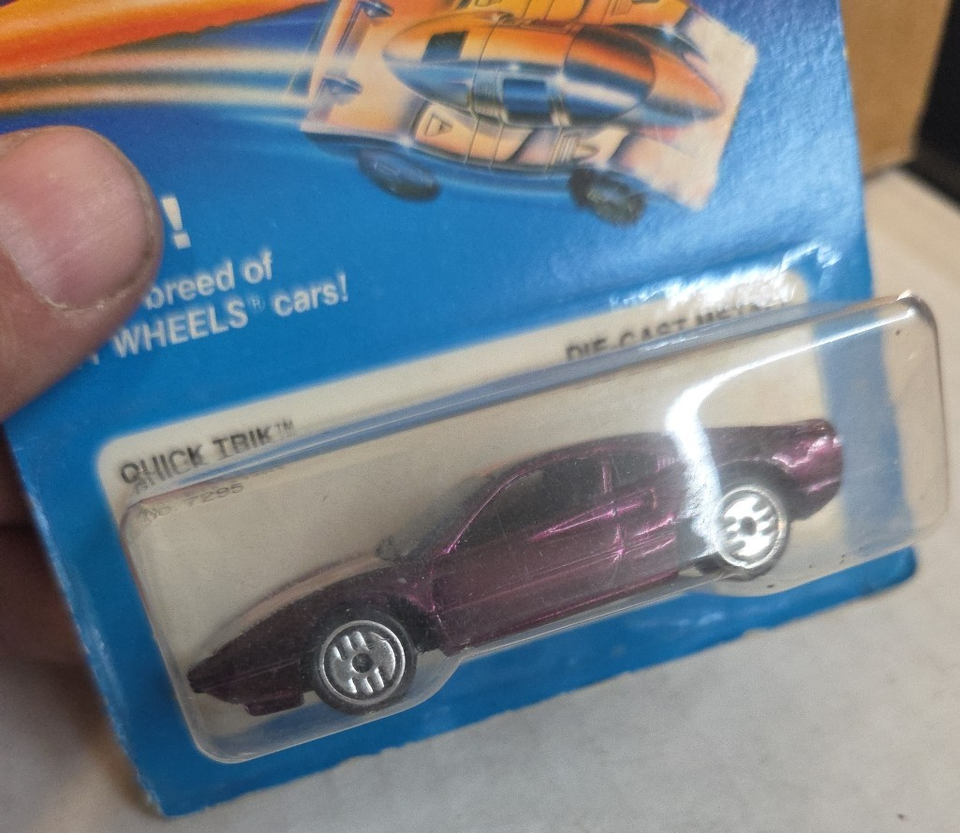 Vintage Hot Wheels Ultra Hots Quick Trik No. 7295 Ferrari Unpunched Carded 1983 | eBay