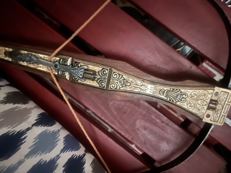 Antique German steel Wood hunting crossbow | eBay
