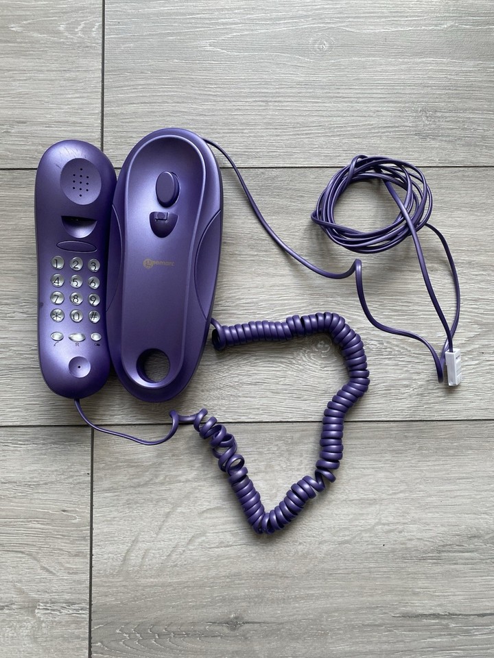 Purple Corded Landline Phone for Home | eBay UK