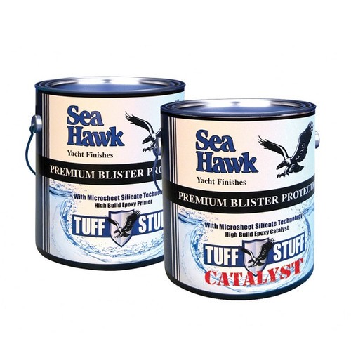 SEA HAWK Tuff Stuff 1/2 Gallon Kit Marine Epoxy Coating S-H-1284QTKIT ...