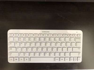 Samsung Galaxy Tab 2 Tablet Wireless Keyboard White BKB-10 A3LBKB-10 | eBay