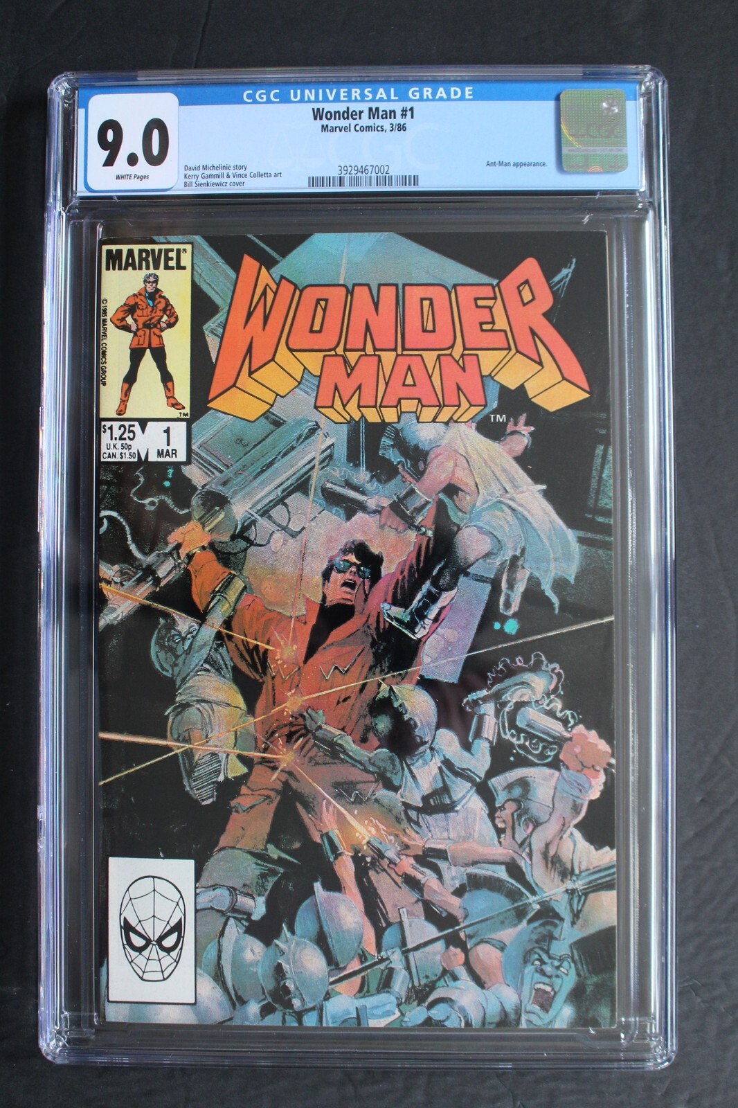 WONDER MAN #1 ORIGIN 1st SOLO Title MCU D+TV 1986 Masters Evil AVENGERS ...