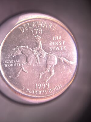 spitting horse 1999-p delaware state quarter | eBay