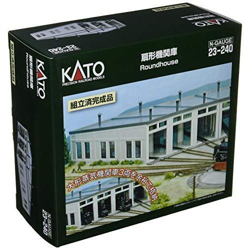 KATO N-Gauge Turntable Roundhouse 23-240 Modeled Concrete 3 Tracks ...