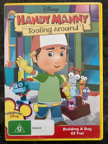 DISNEY Handy Manny - Tooling Around (R4 DVD, 2006) FREE POST ...