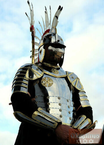 Medieval Full Body Hussars Armor Suit Larp Costume Museum Replica ...