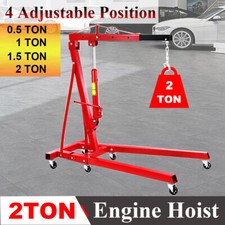 2 Ton 4000 LB Larin Phh-2 Engine Motor Hoist Cherry Picker Shop Crane ...