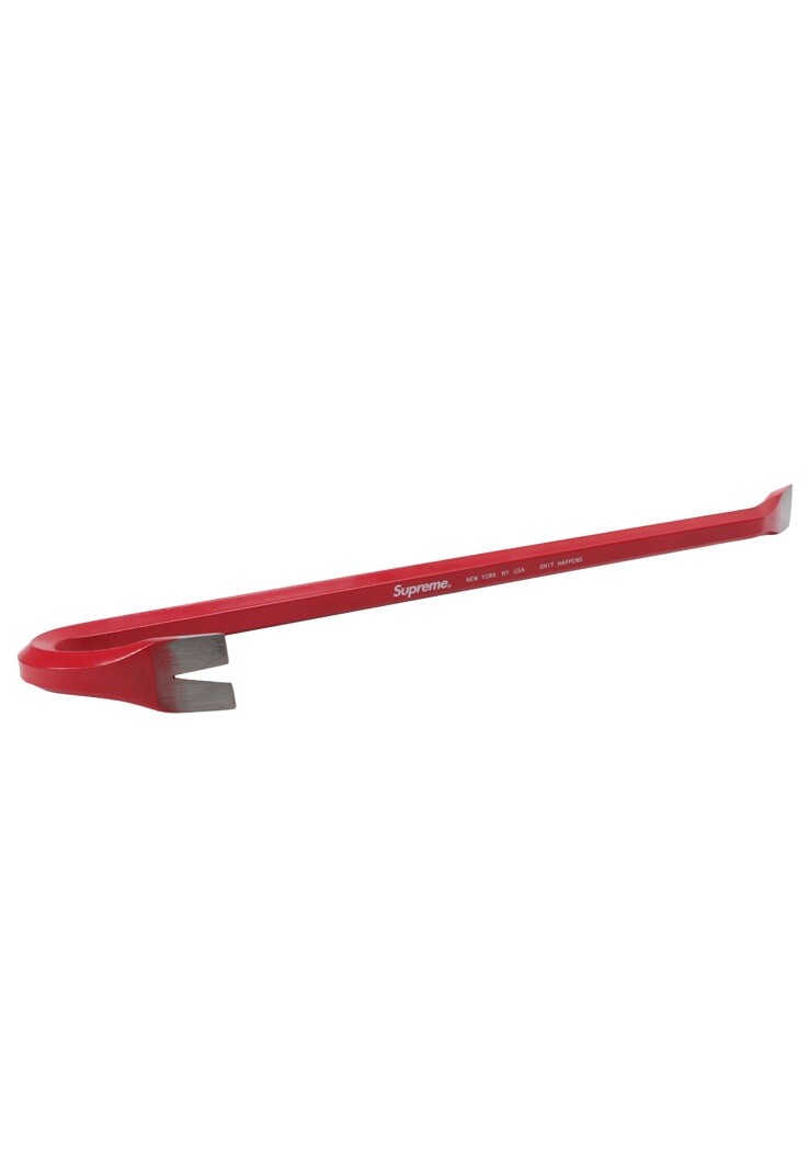 Supreme New York NY USA Crowbar, Red 18.5" Displayed, Never Used | eBay