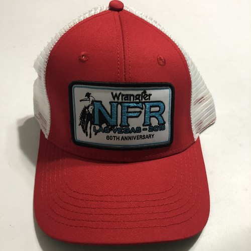 Wrangler National Finals Rodeo Hat Cap Wrangler Las Vegas 2018 60th ...