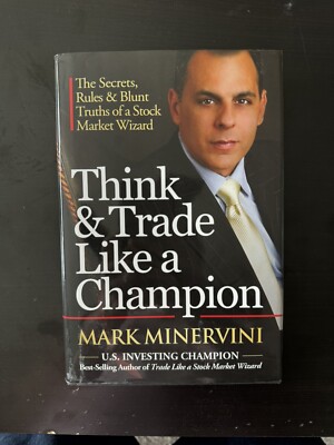 Mark Minervini Books - Think and Trade Like a Champion and Mindset ...
