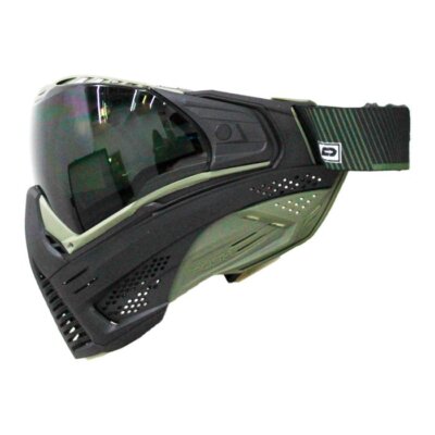 Push Unite Paintball Goggles Mask w/ Quad Pane Lens Case Black Series ...
