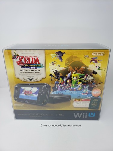 BOX PROTECTOR FOR NINTENDO WII U CONSOLE CLEAR PLASTIC CASE | eBay
