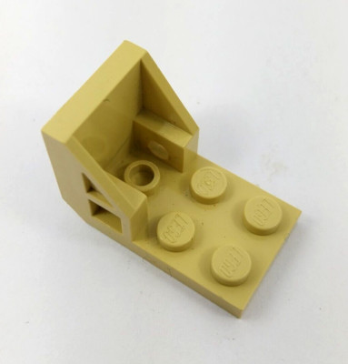 LEGO Tan Bracket 3x2 - 2x2 Inverted Space Seat Réf 4598 Set 8102 7705 ...