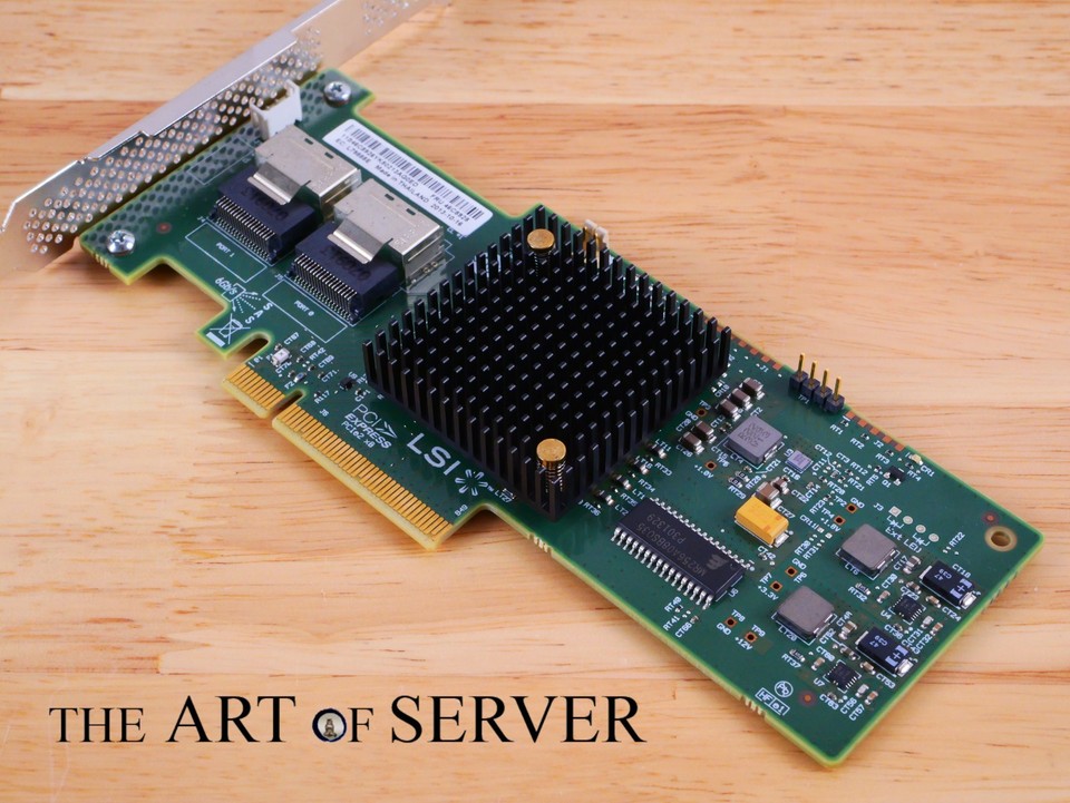 IBM M1115 LSI 9223-8i (=9210-8i) 6Gbps SAS HBA P20 IT Mode ZFS TrueNAS ...
