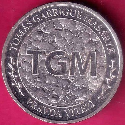 TOMAS GARRIGUE MASARYK PRAVDA VITEZI RARE COIN #D6 | eBay.de